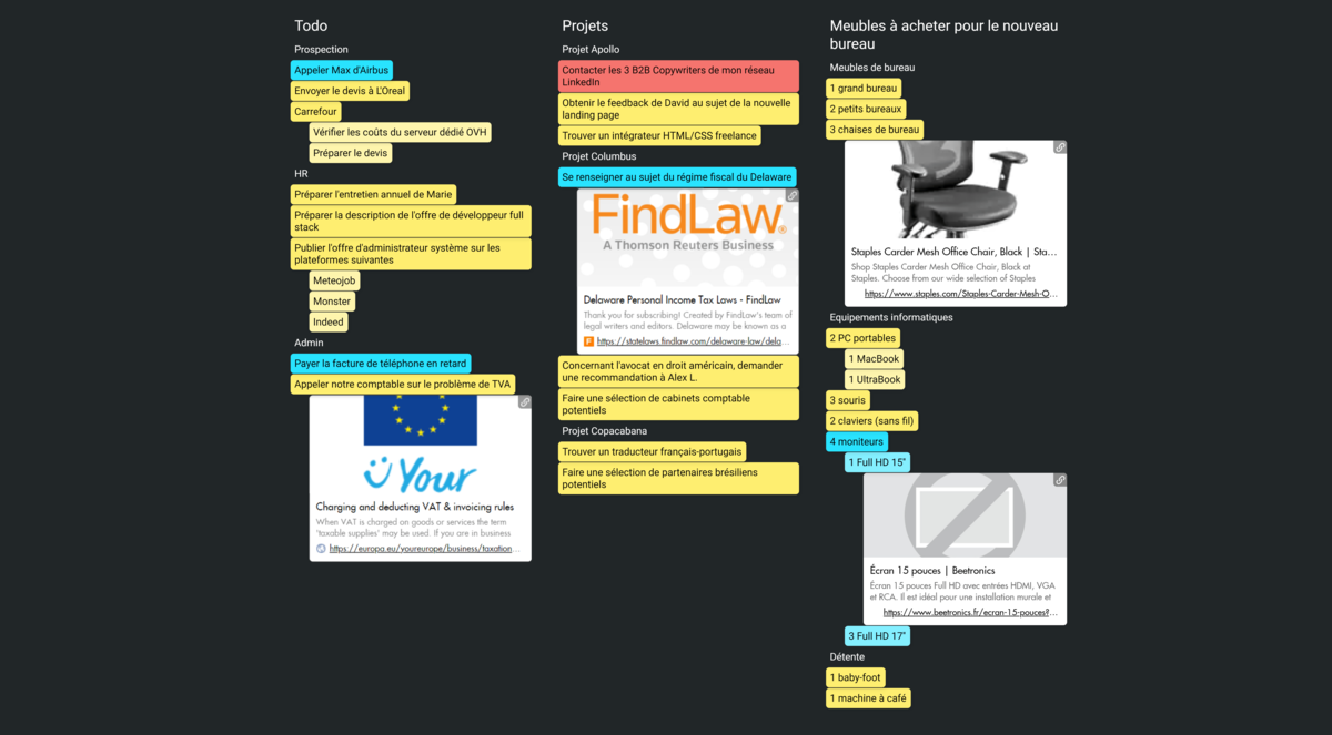 Todo List Exemple Draft io